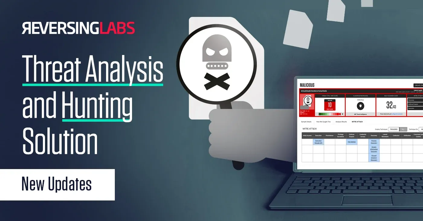ReversingLabs Threat Analysis and Hunting Solution January 2023 Update: Driving SecOps Forward ...