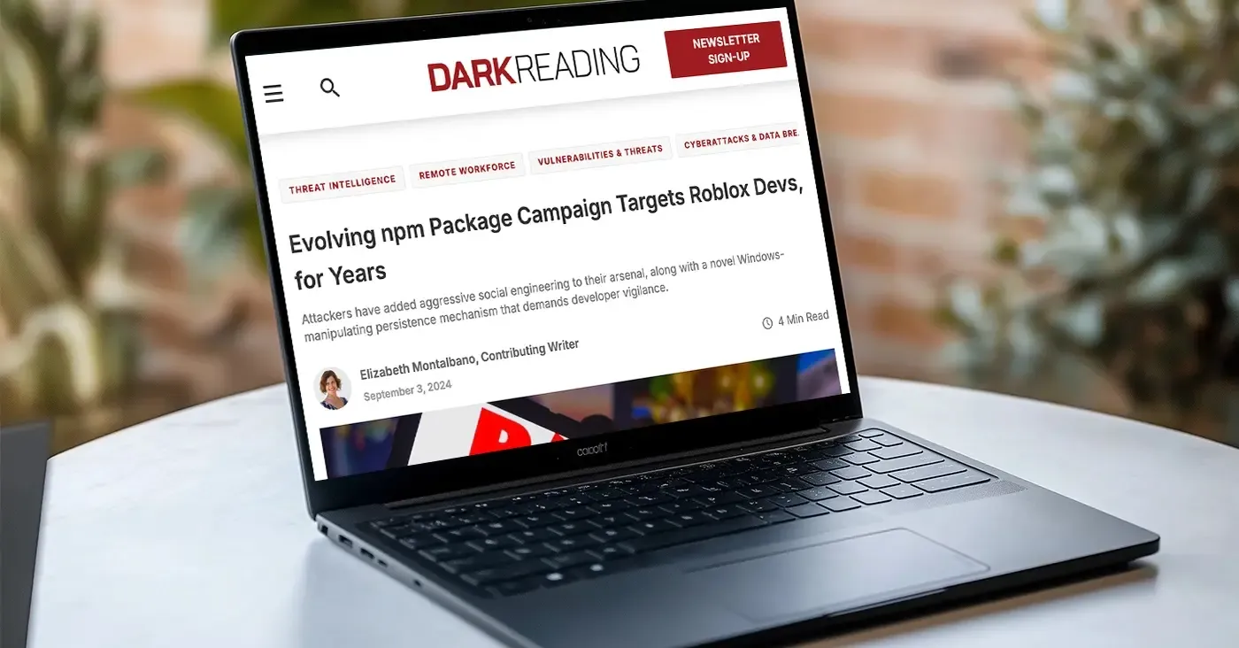 Dark Reading: Evolving npm package campaign targets Roblox devs, for ...