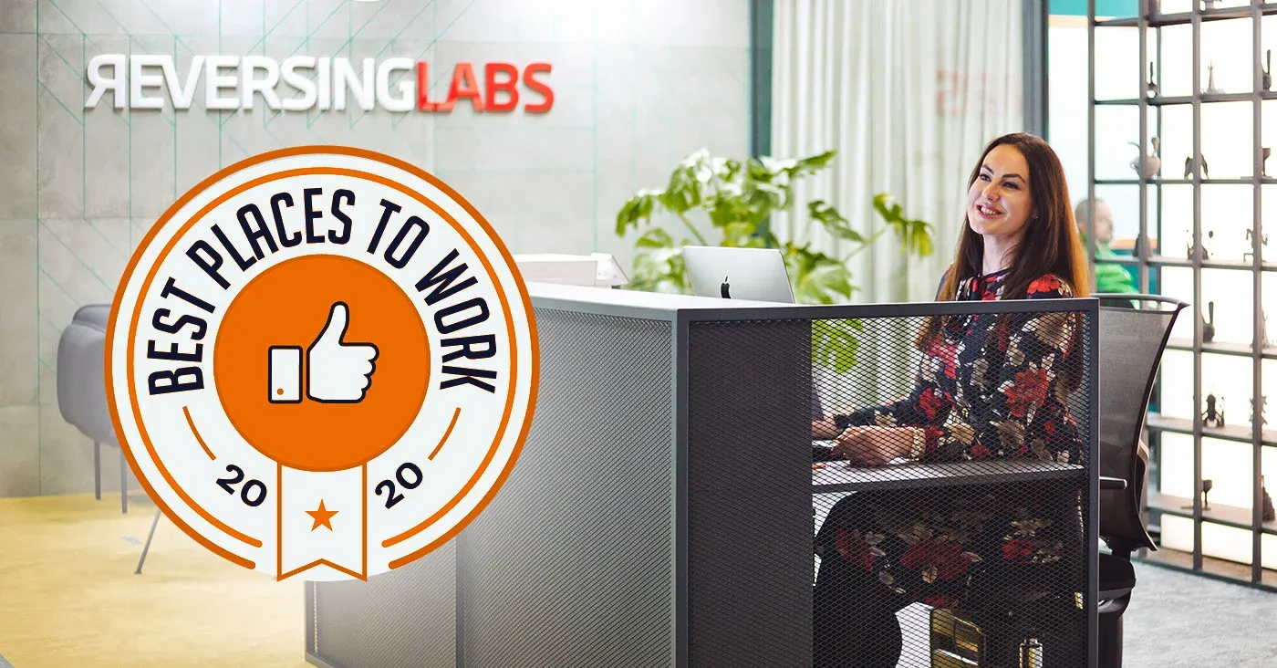 ReversingLabs Named as One of the Best Places to Work | ReversingLabs