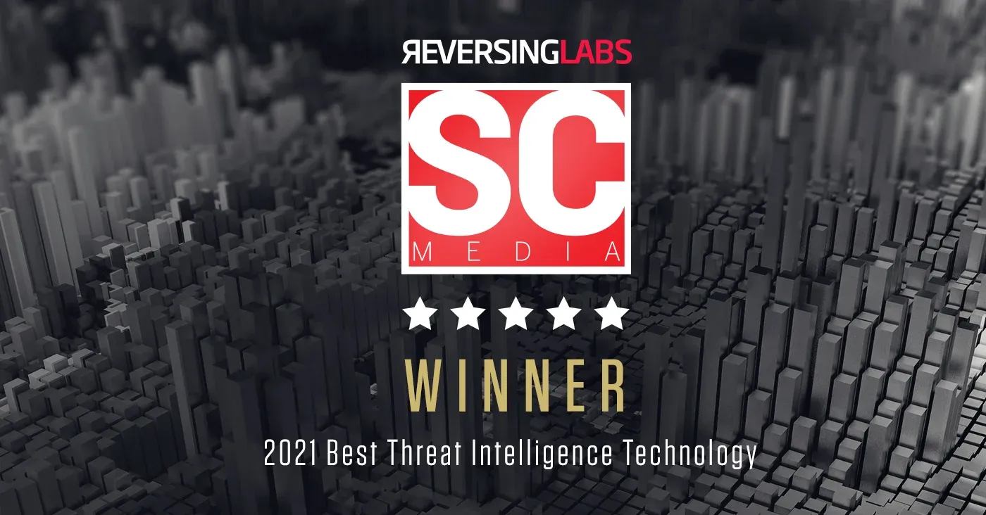ReversingLabs Wins Trust Award For The Best Threat Intelligence Technology At SC Awards 2021 ...