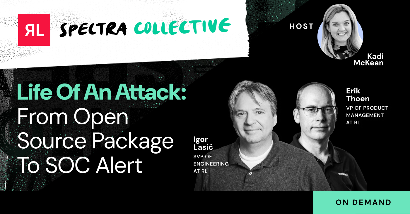 On Demand: Life of an Attack - From Open Source Package to SOC Alert ...