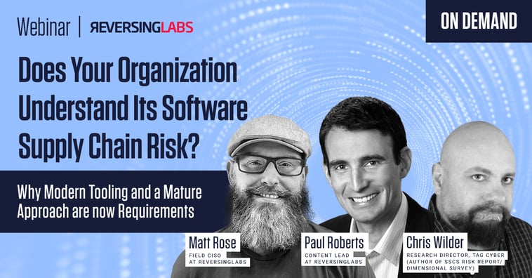 Software Supply Chain Security Risk Report Reversinglabs